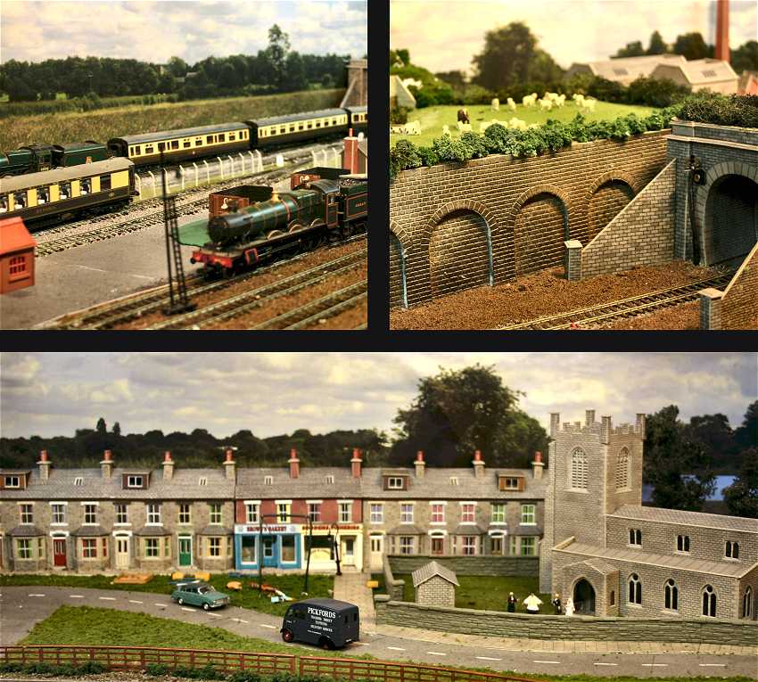 Quality Backscenes High quality Backscenes Suitable For Model Railway